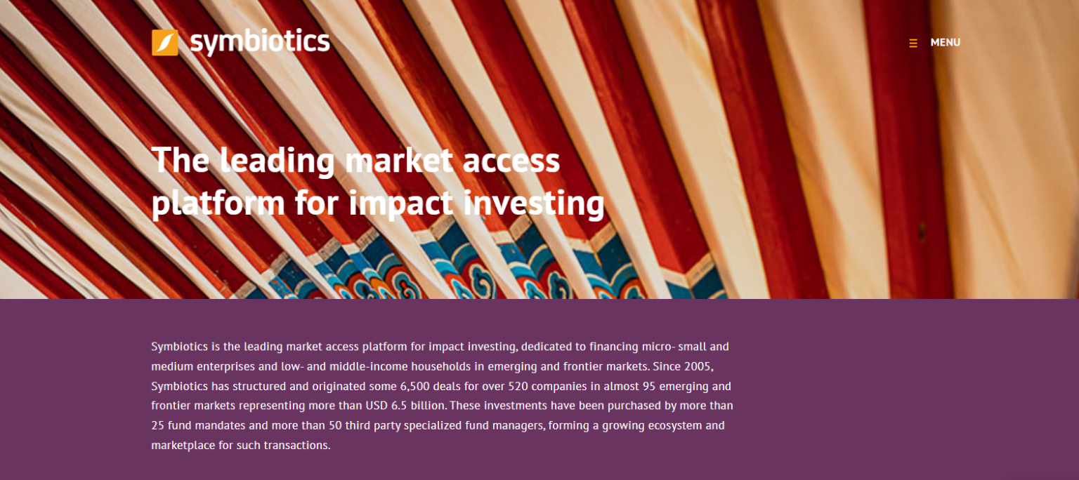 Symbiotics extends its offering of impact investment solutions in the ...