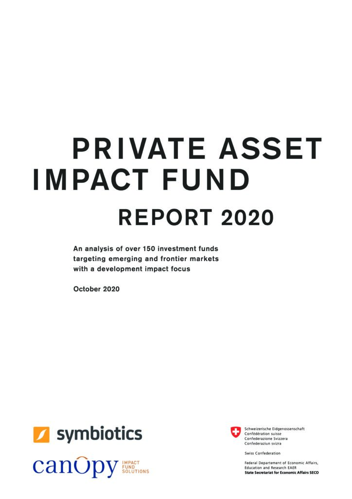 Private Asset Impact Fund Report 2020 • Symbiotics Group